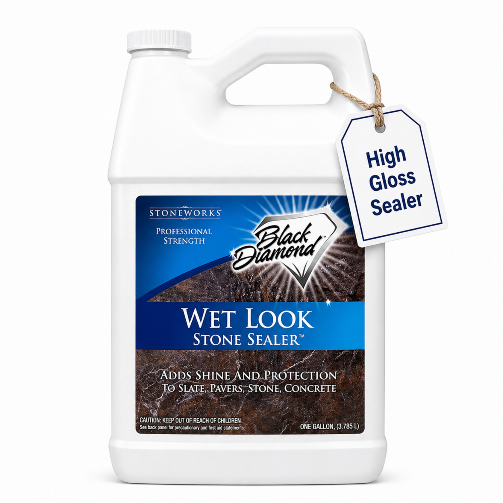 High Gloss "Wet Look" Natural Stone Sealer. Long-Lasting Protection ...