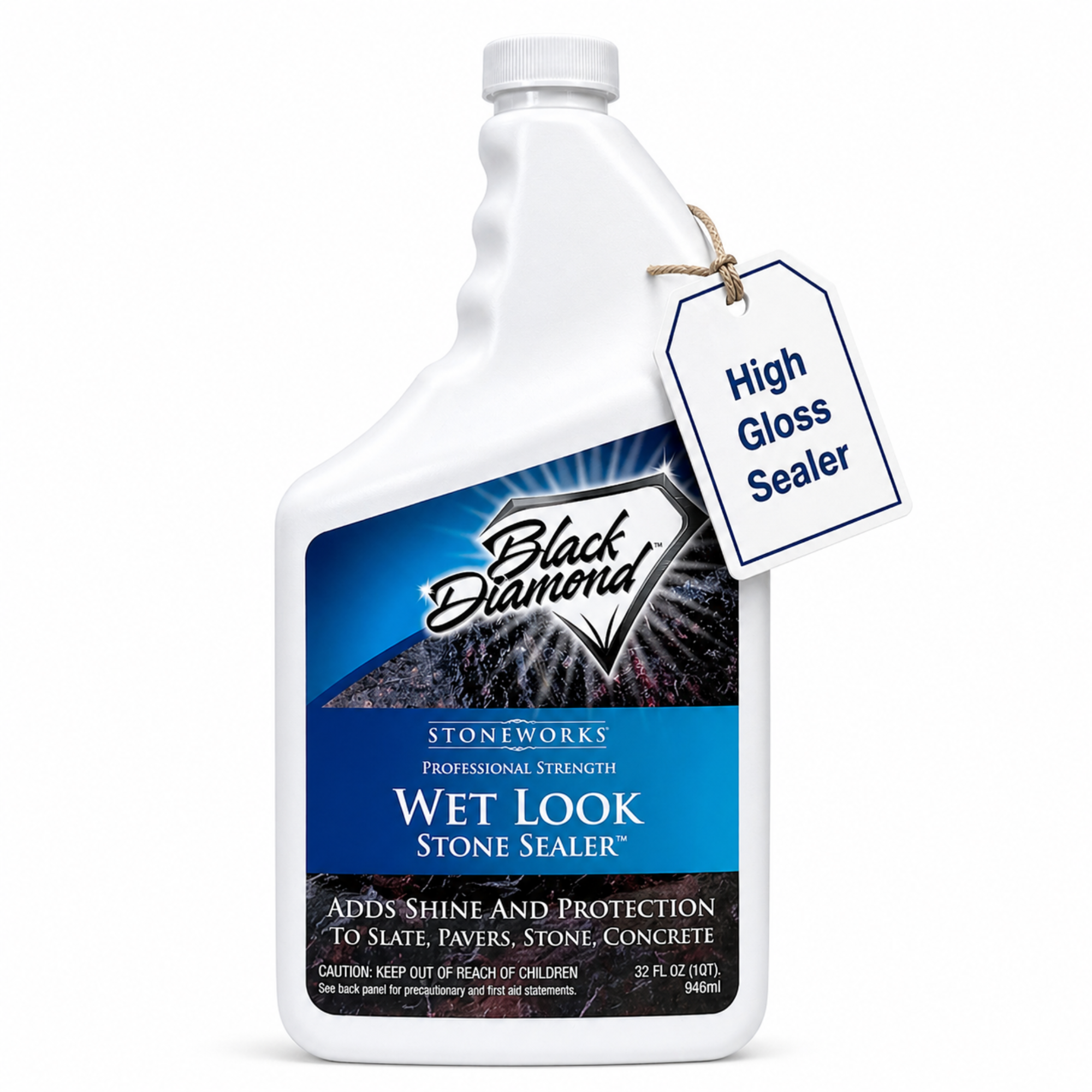High Gloss "Wet Look" Natural Stone Sealer. Long-Lasting Protection ...